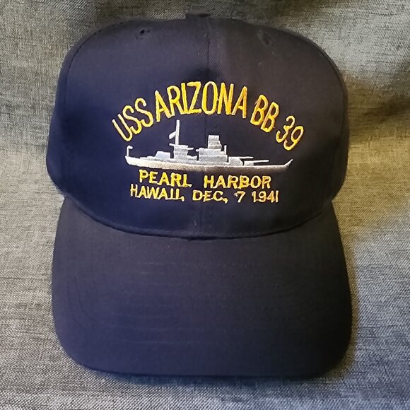 Headmost | Accessories | Headmost Uss Arizona Bb39 Pearl Harbor Hawaii ...
